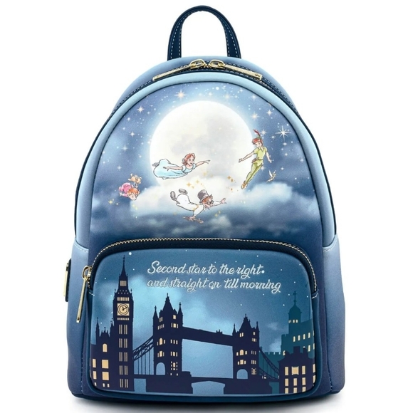 Loungefly | Bags | Loungefly Peter Pan Glow In The Dark Mini Backpack ...